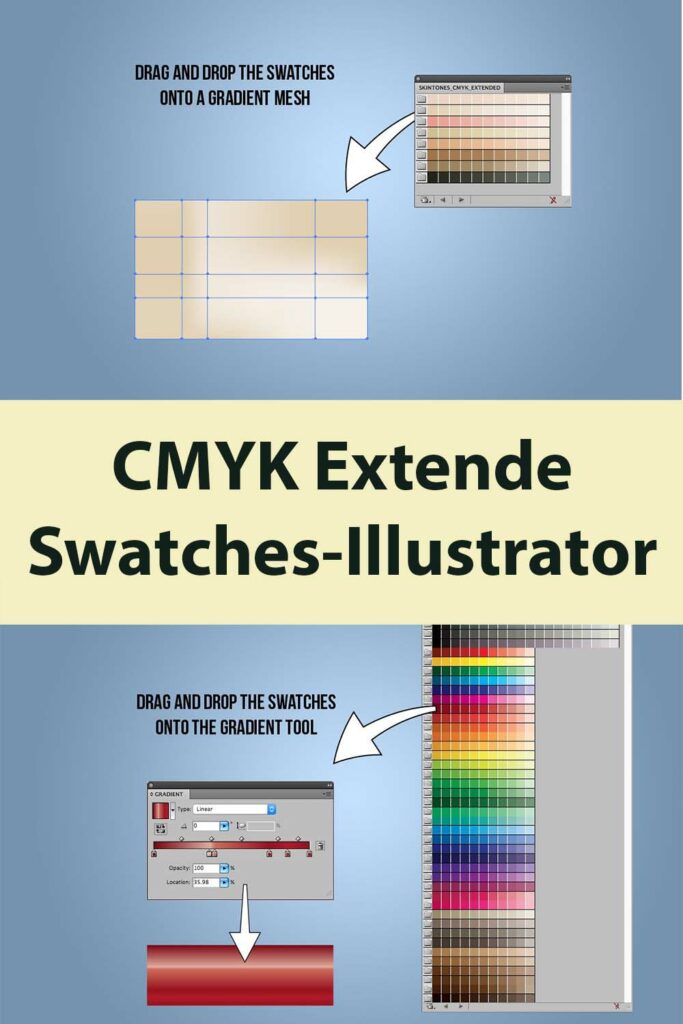 CMYK Extended Swatches-Illustrator – MasterBundles