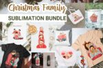Christmas Designs Mega Bundle: Illustrations, T-shirt designs ...