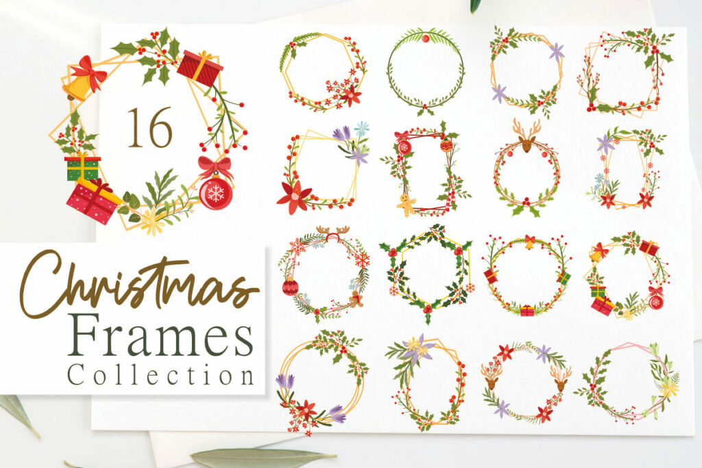Christmas Frames Collection – MasterBundles