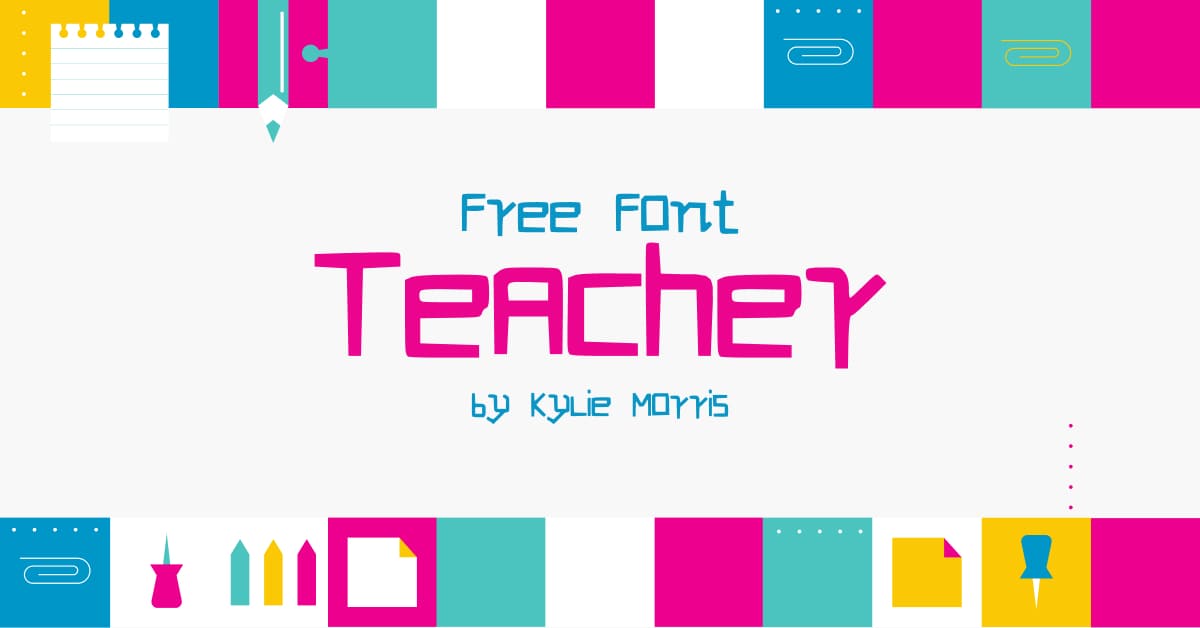 Free Font for teachers