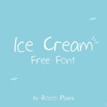 Free Ice Cream Script Font