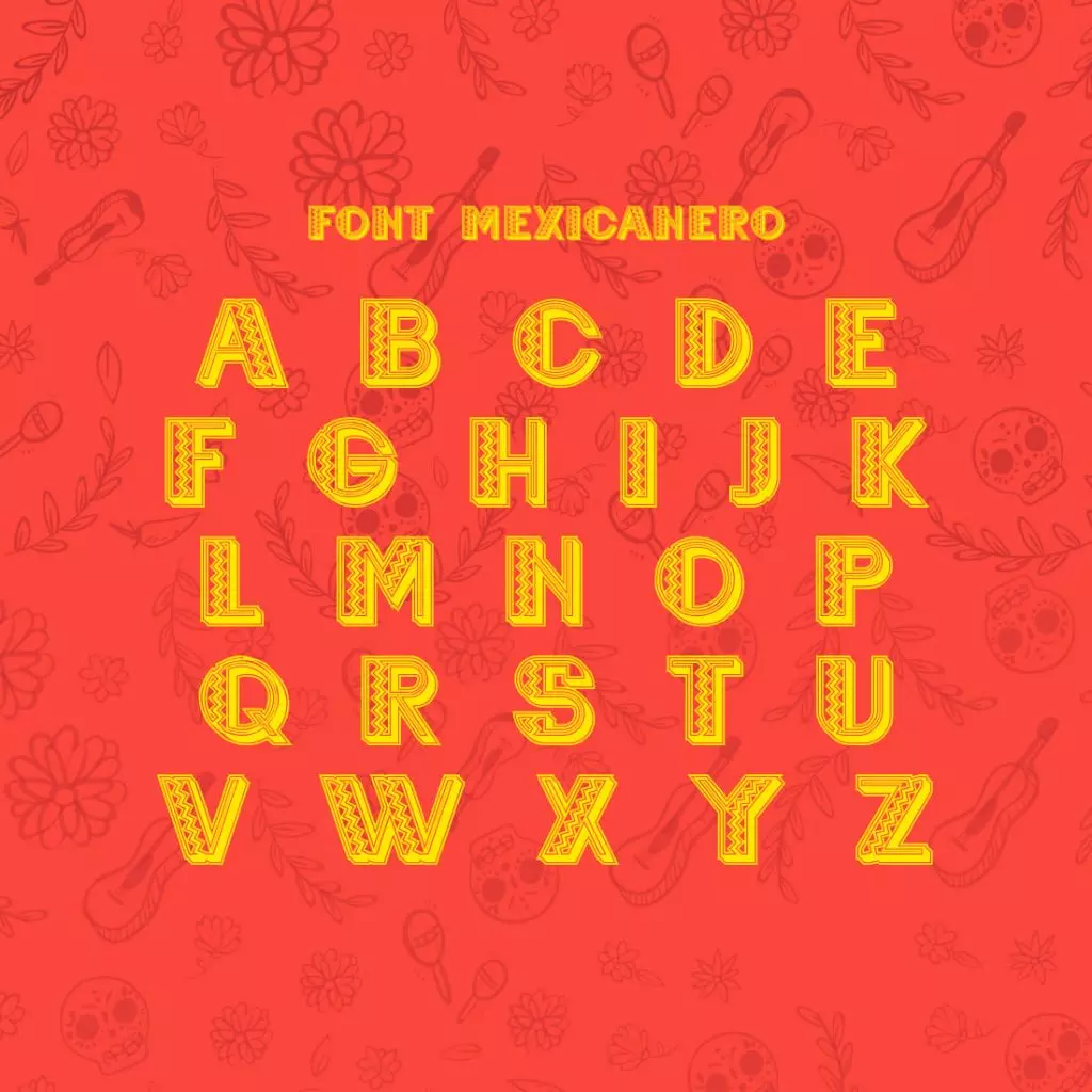 Free Mexican Font - Mexicanero
