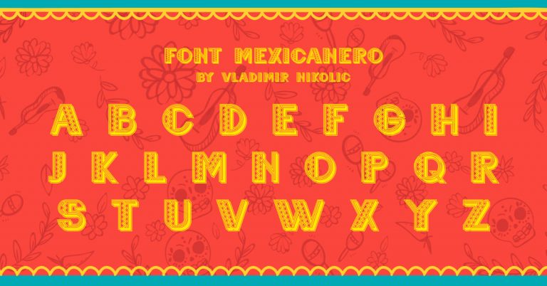 Free Mexican Font - Mexicanero