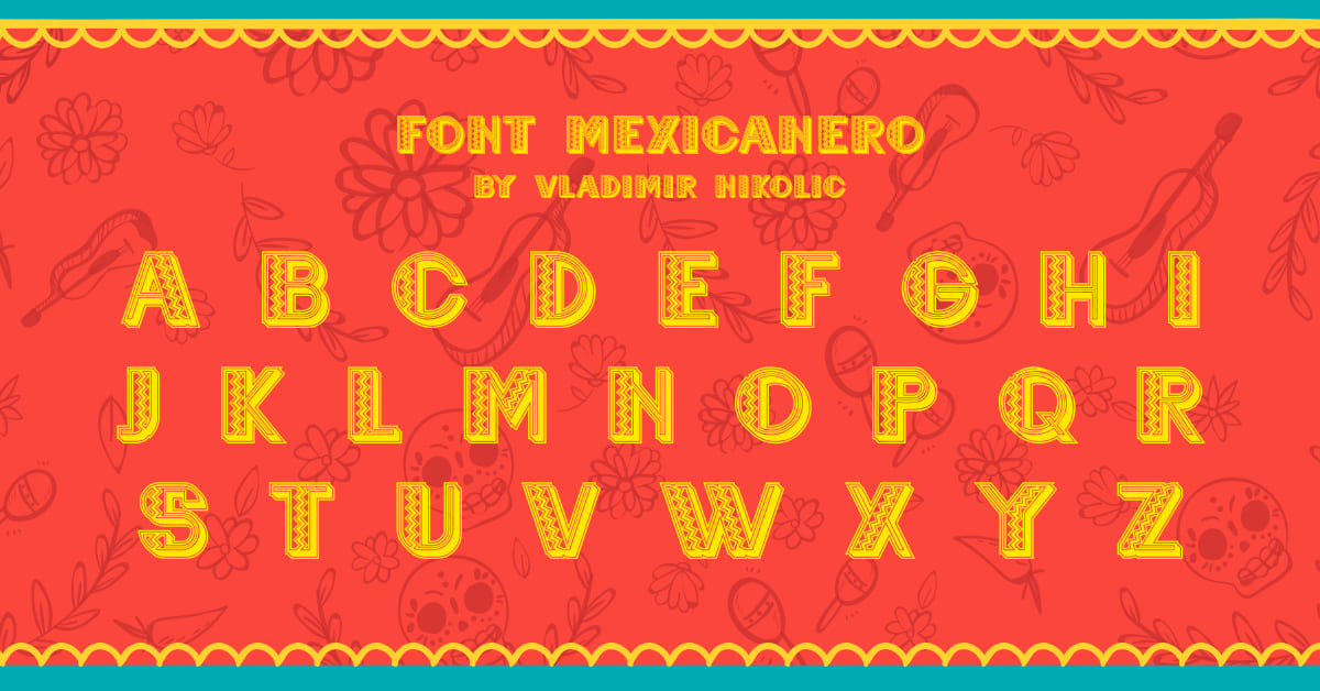 Free Mexican Font - Mexicanero