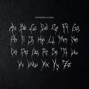 Free Ultimate Black Metal Font