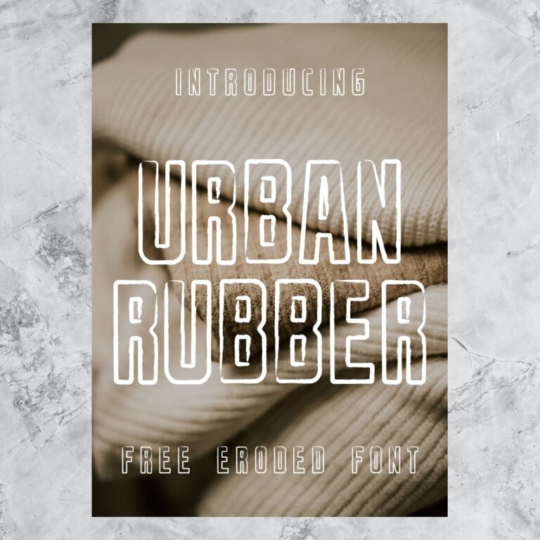 Free Urban Rubber Font