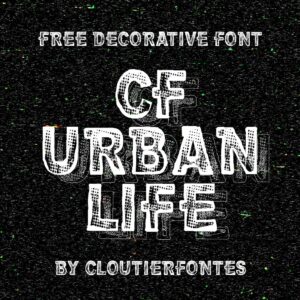 Free Font CF Urban Life