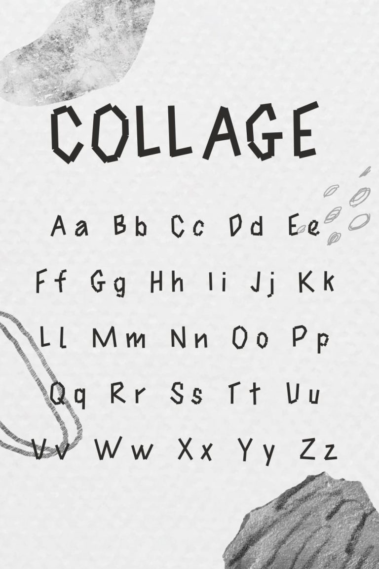 Free Collage Font