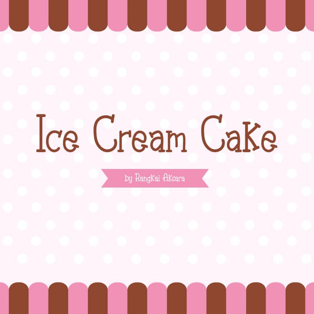 Free Ice Cream Cake Font