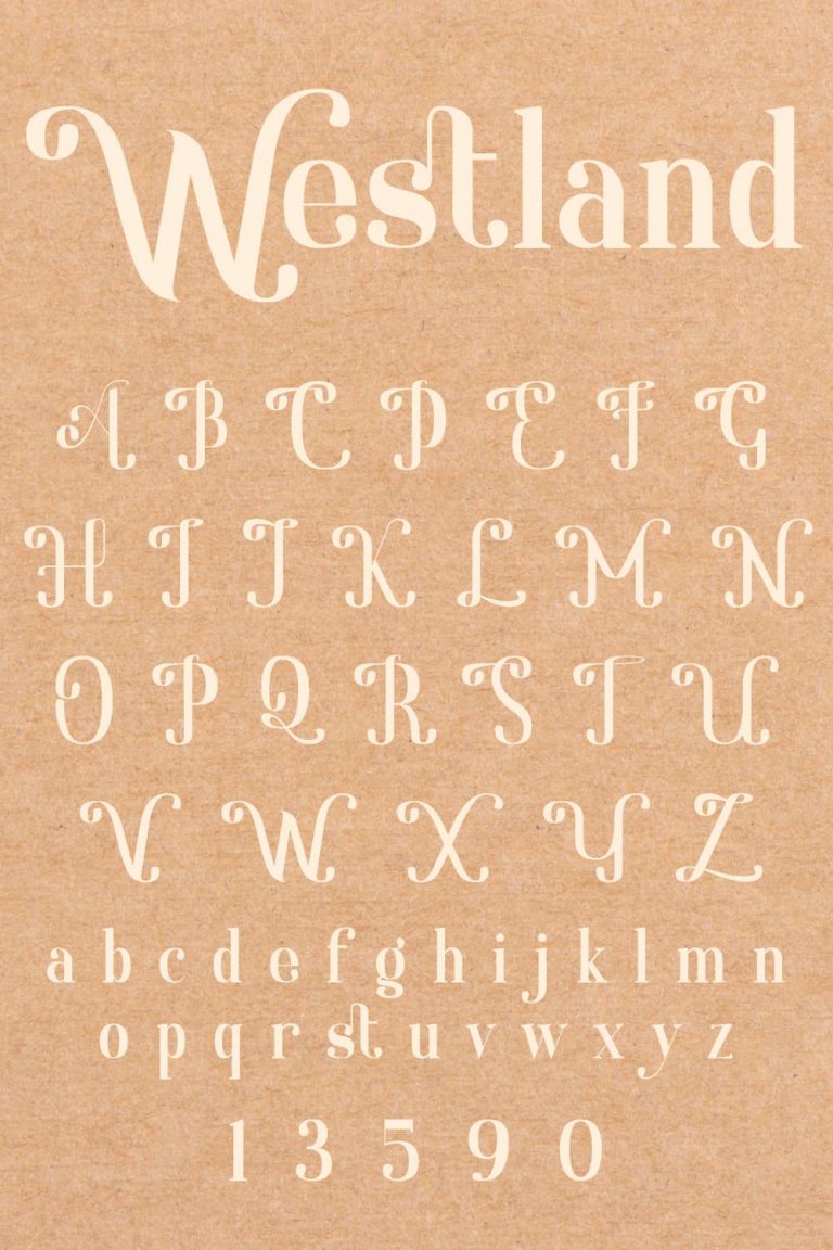 Free West Font