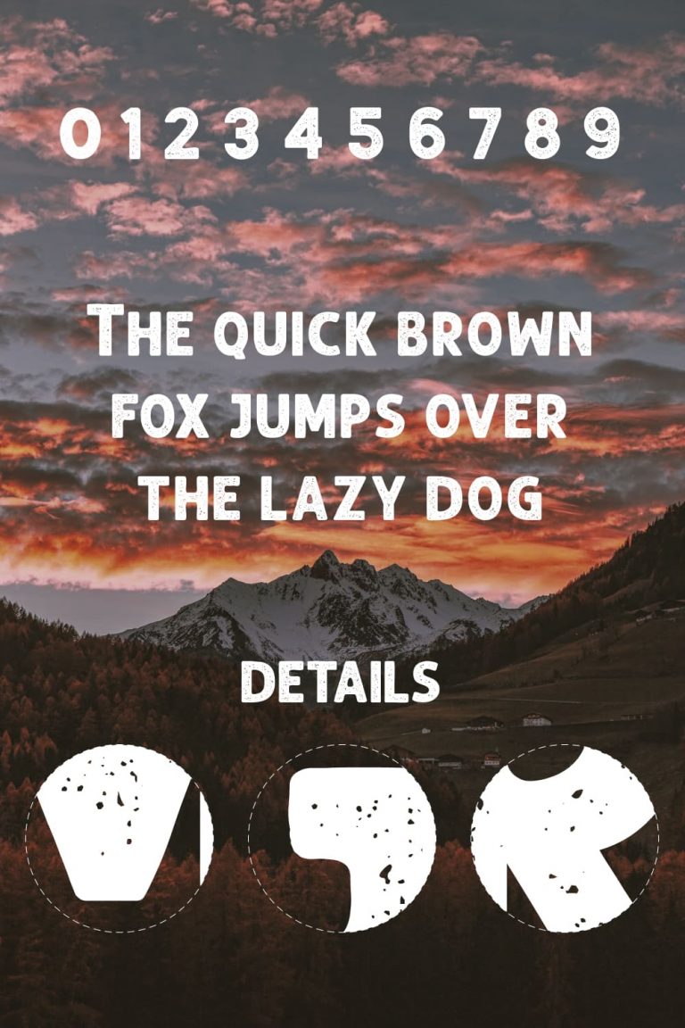 Free Vintage Rustic Font