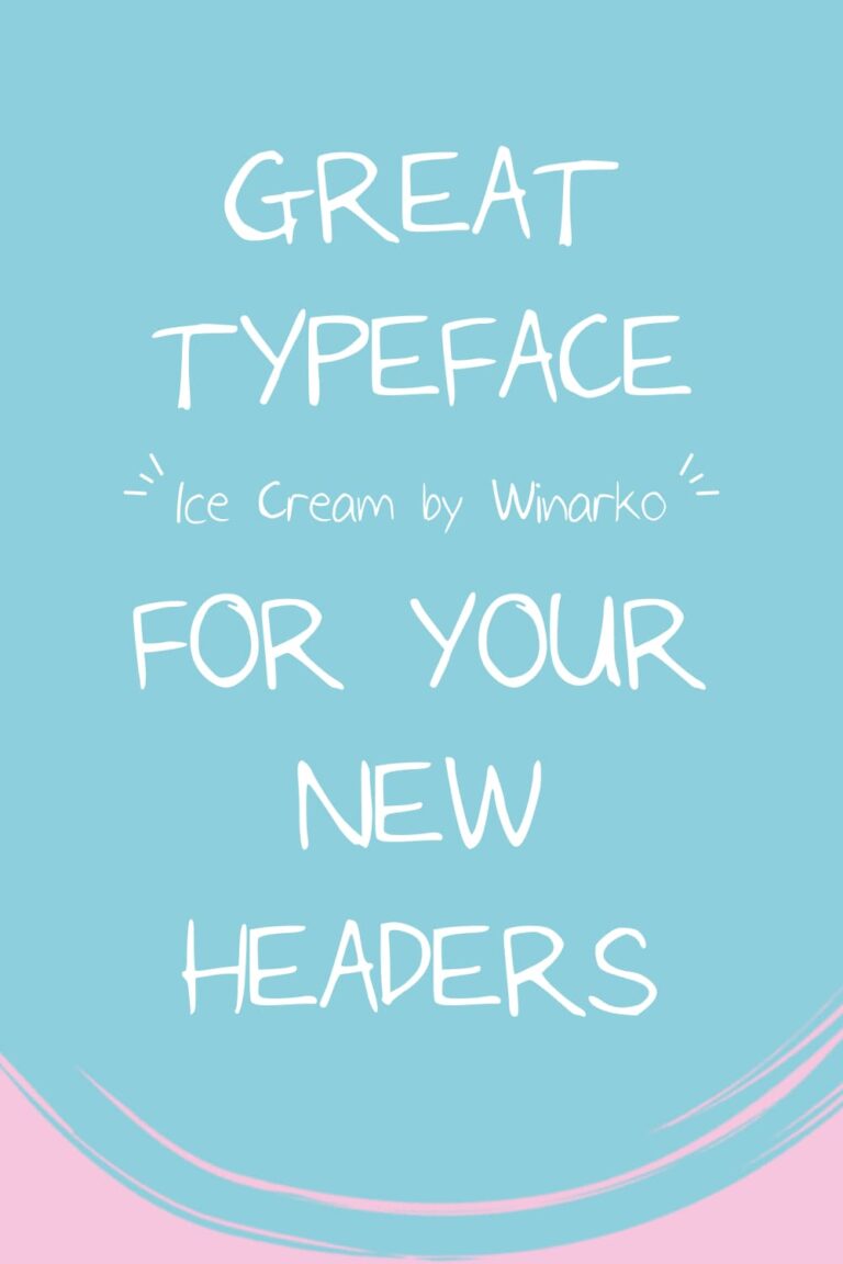 Free Ice Cream Script Font