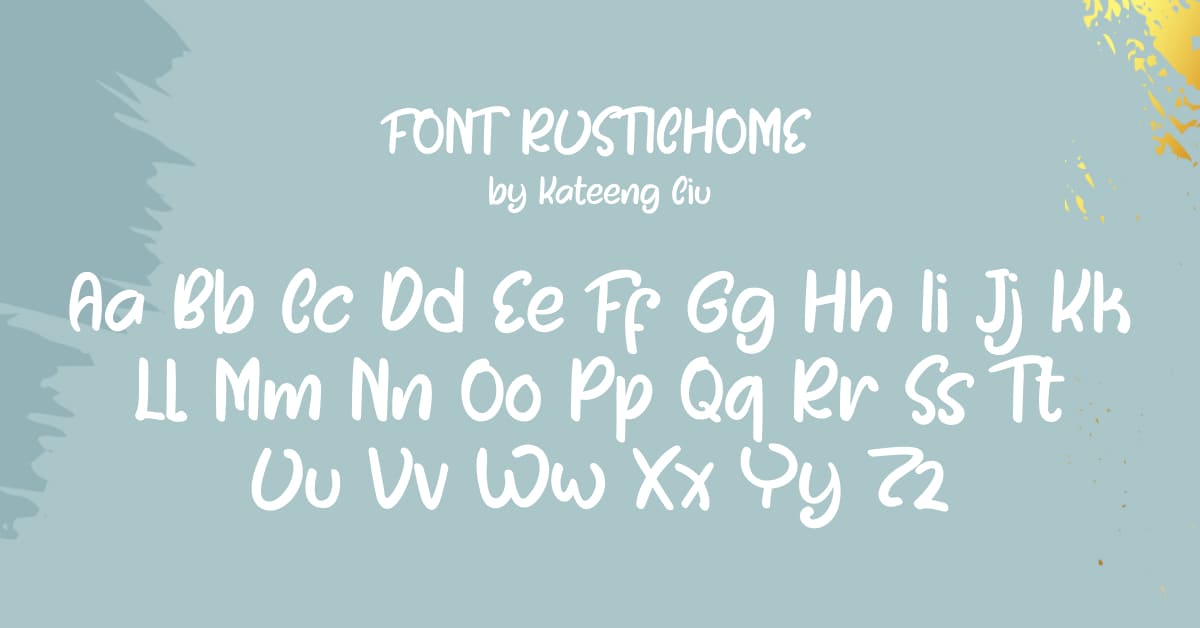 Rustic Calligraphy Font