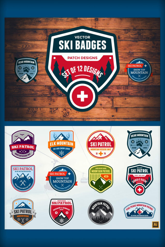 Ski Patrol Badges – MasterBundles
