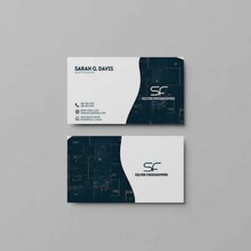 Tech Business Card Only in $5 | MasterBundles