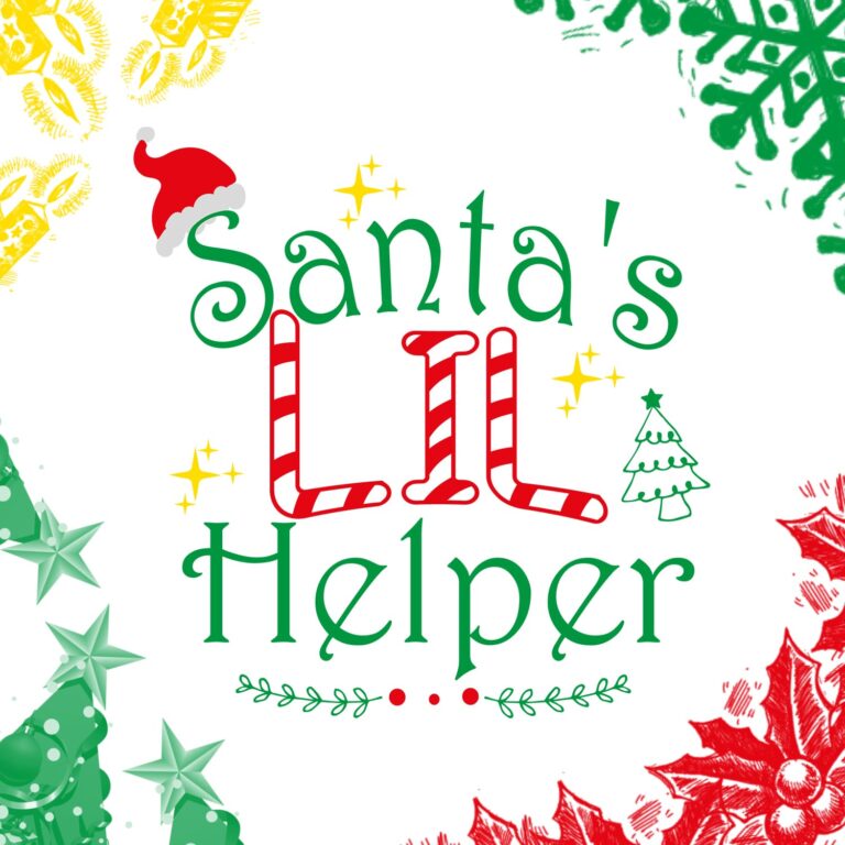Quote Santa’s Lil Helper Free SVG Files