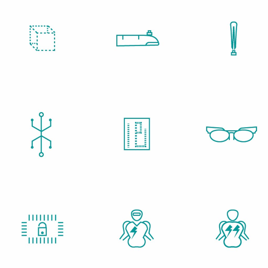 Nano Tech Icon Set – MasterBundles