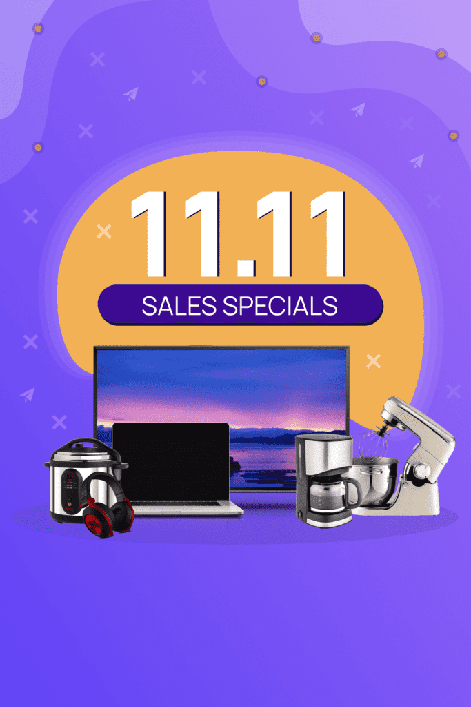 Free Promo Banners 11.11 Shopping Day – MasterBundles