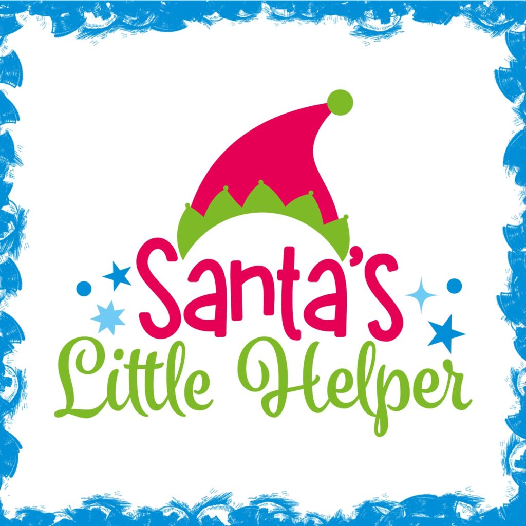 Quote Santa’s Little Helper Free SVG Files