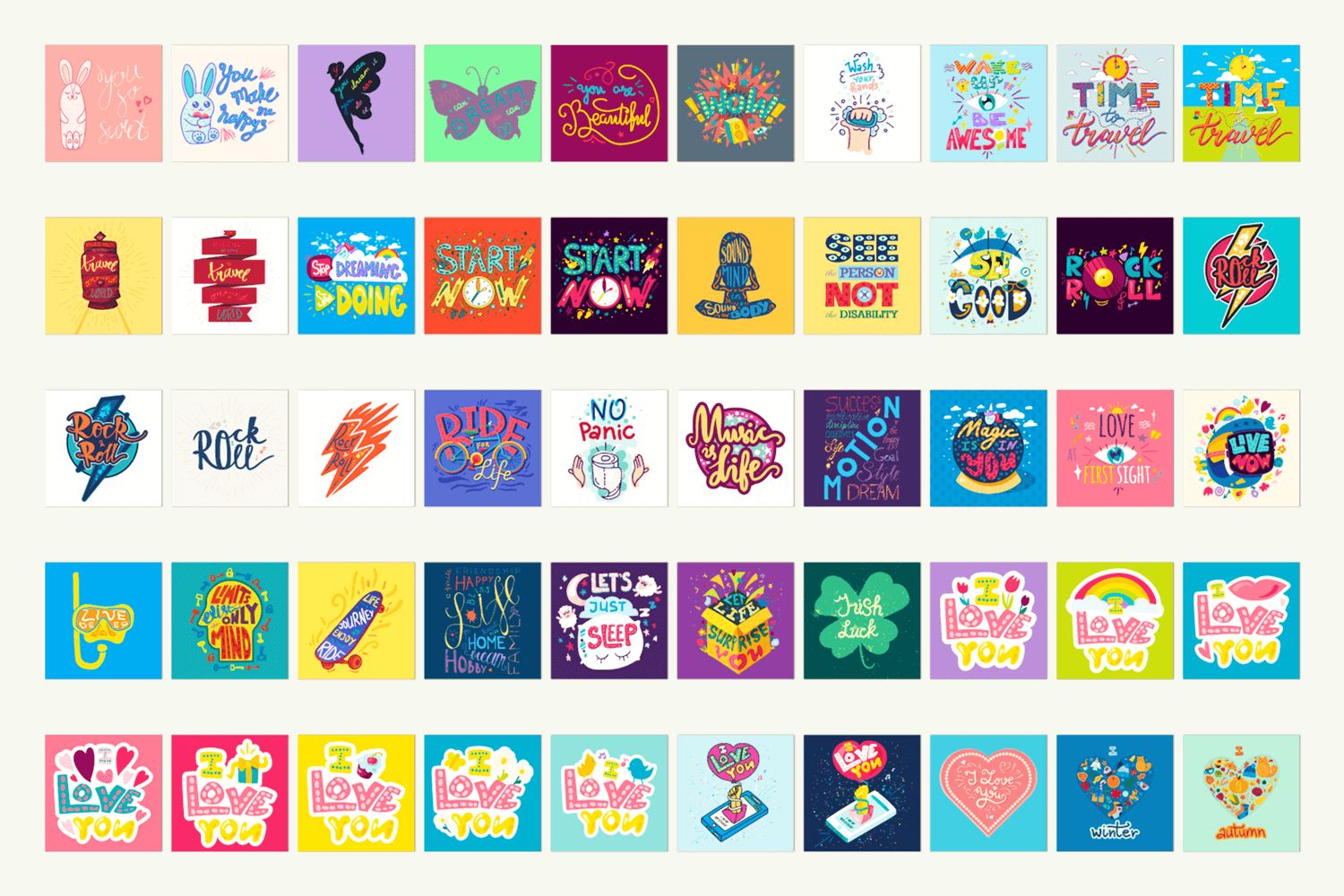 100 Inspirational Quotes Bundle – MasterBundles