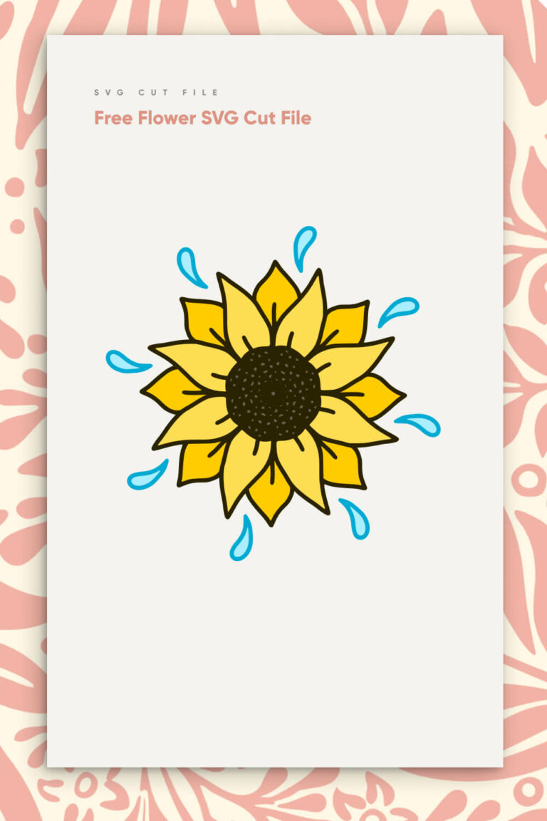 Free Flower SVG Cut File – MasterBundles