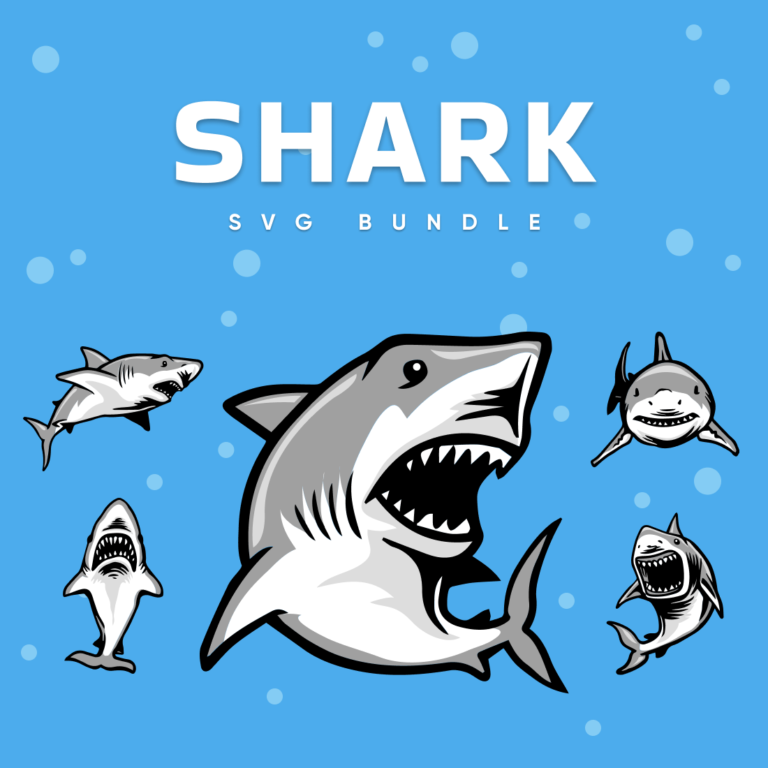 Shark SVG Files Bundle – MasterBundles