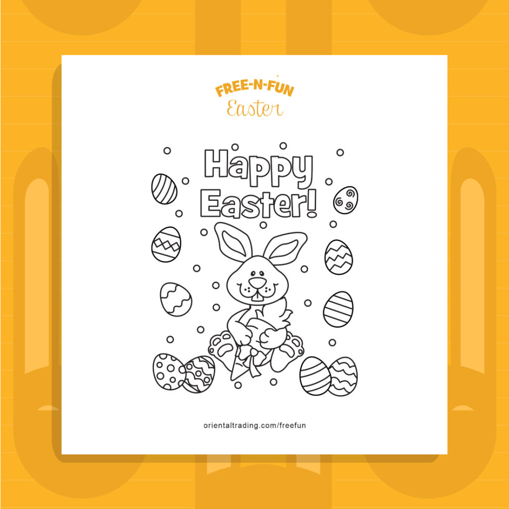 Happy Easter Eggs Free Printable – MasterBundles