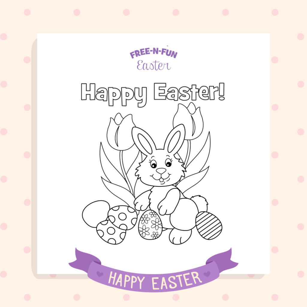 Happy Easter Free Easter Printables – MasterBundles