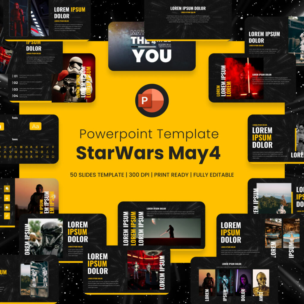 20 Best Star Wars PowerPoint Templates in 2023 – MasterBundles
