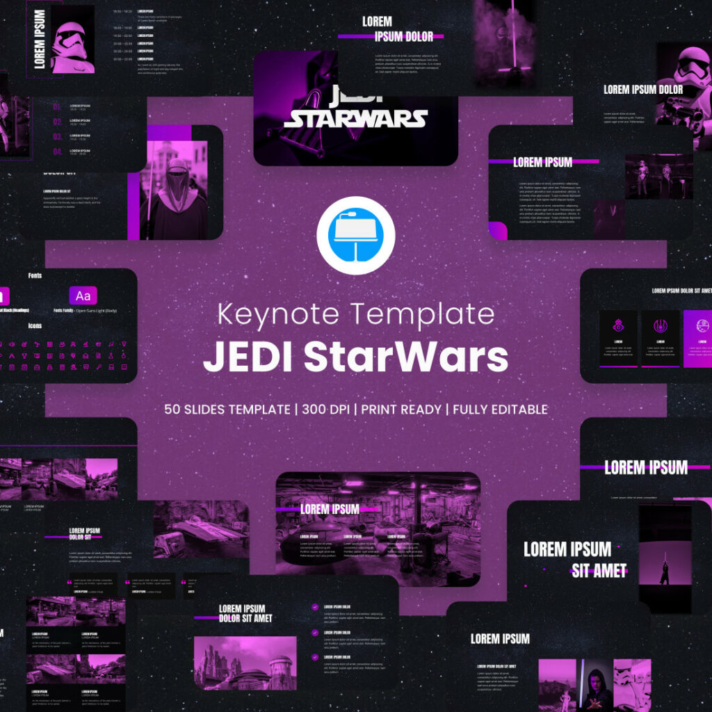 HUGE StarWars Presentations Bundle – MasterBundles