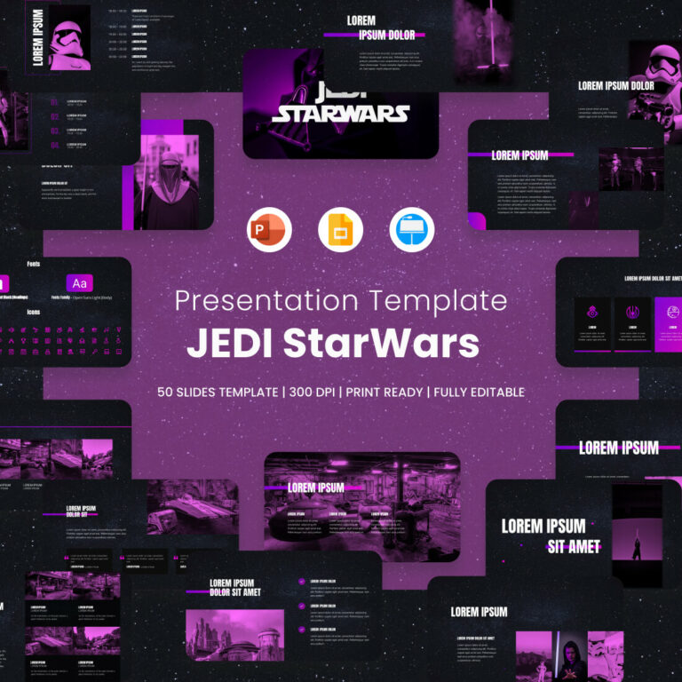 Dark Star Wars Powerpoint Template Free – MasterBundles