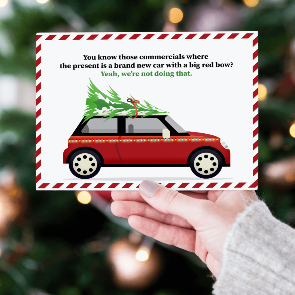 Free Christmas Postcard Template | Master Bundles