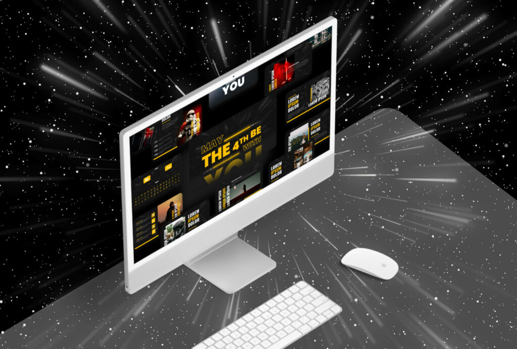 May4th Star Wars Google Slides Theme – MasterBundles