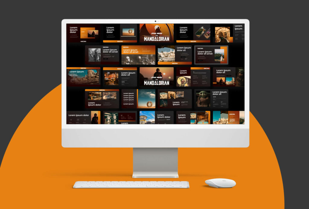 Mandalorian Star Wars Google Slides Theme – MasterBundles