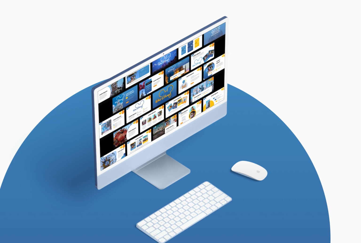 Walt Disney Keynote Template – MasterBundles