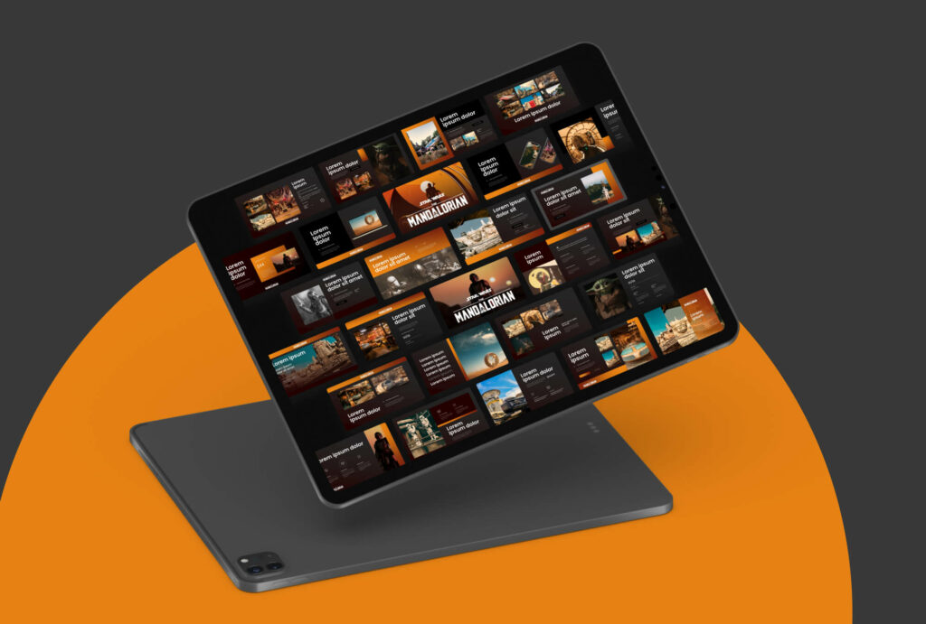 Mandalorian Star Wars Google Slides Theme – MasterBundles