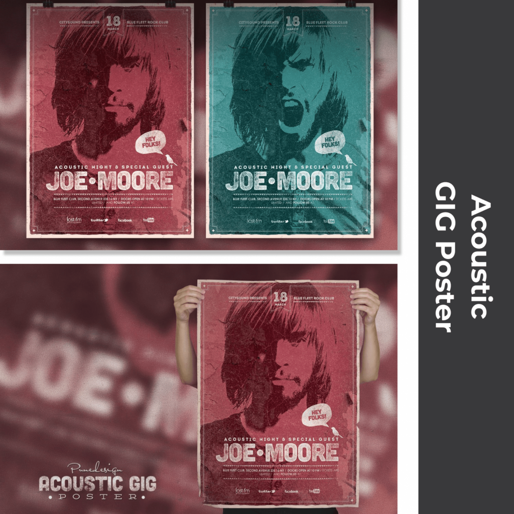 Acoustic GIG Poster – MasterBundles