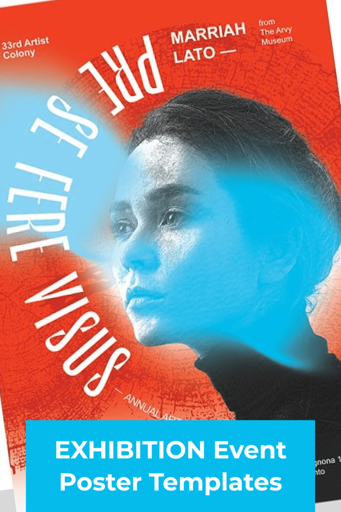 EXHIBITION Event Poster Templates – MasterBundles