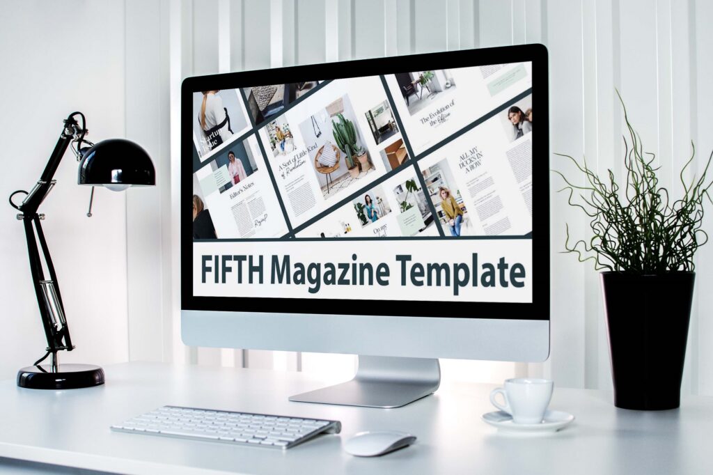 FIFTH Magazine Template – MasterBundles