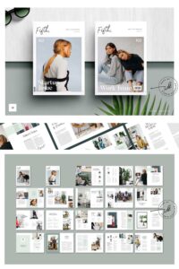 FIFTH Magazine Template – MasterBundles