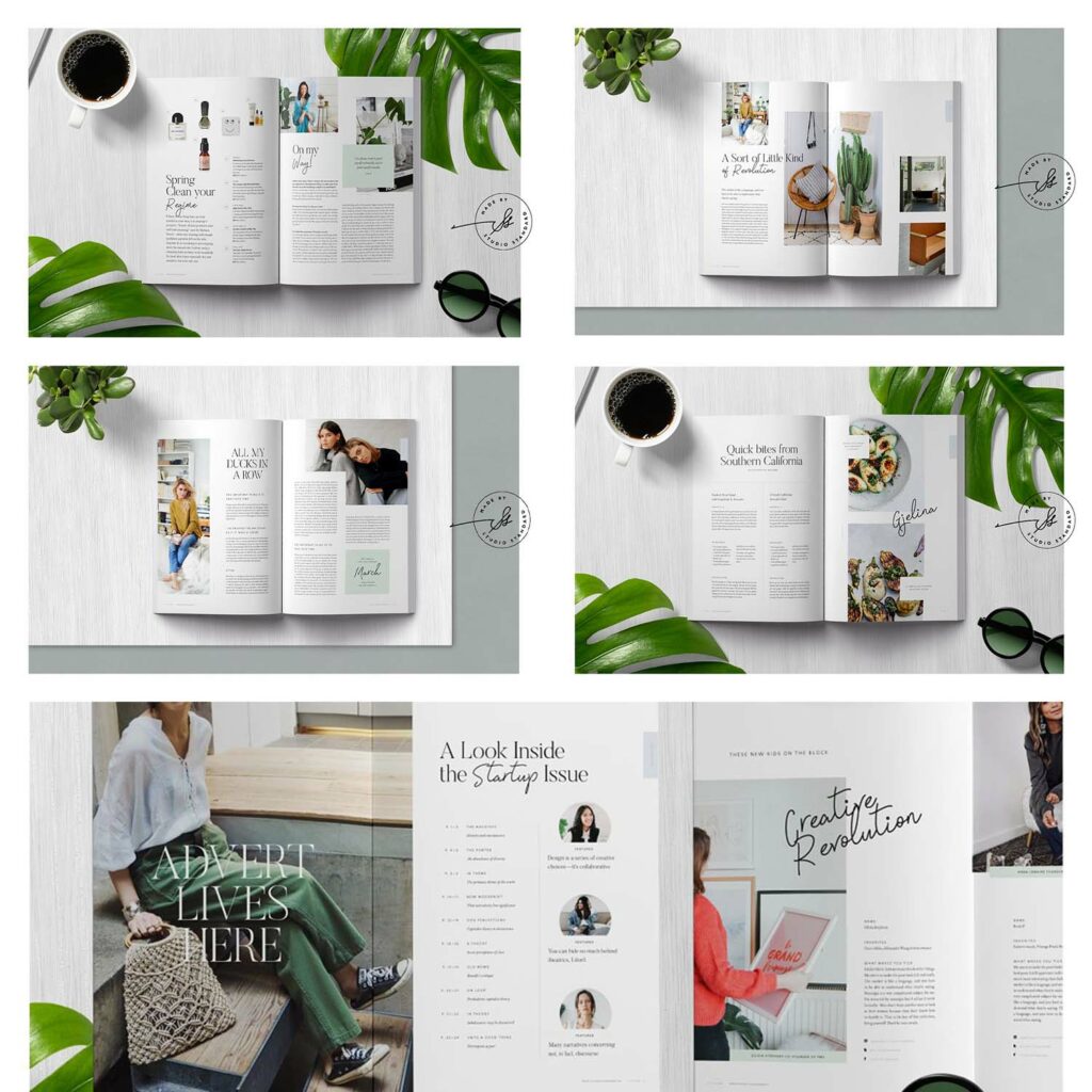 FIFTH Magazine Template – MasterBundles