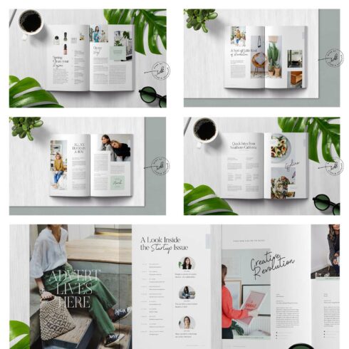 FIFTH Magazine Template – MasterBundles