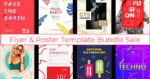 Flyer & Poster Template Bundle Sale – MasterBundles