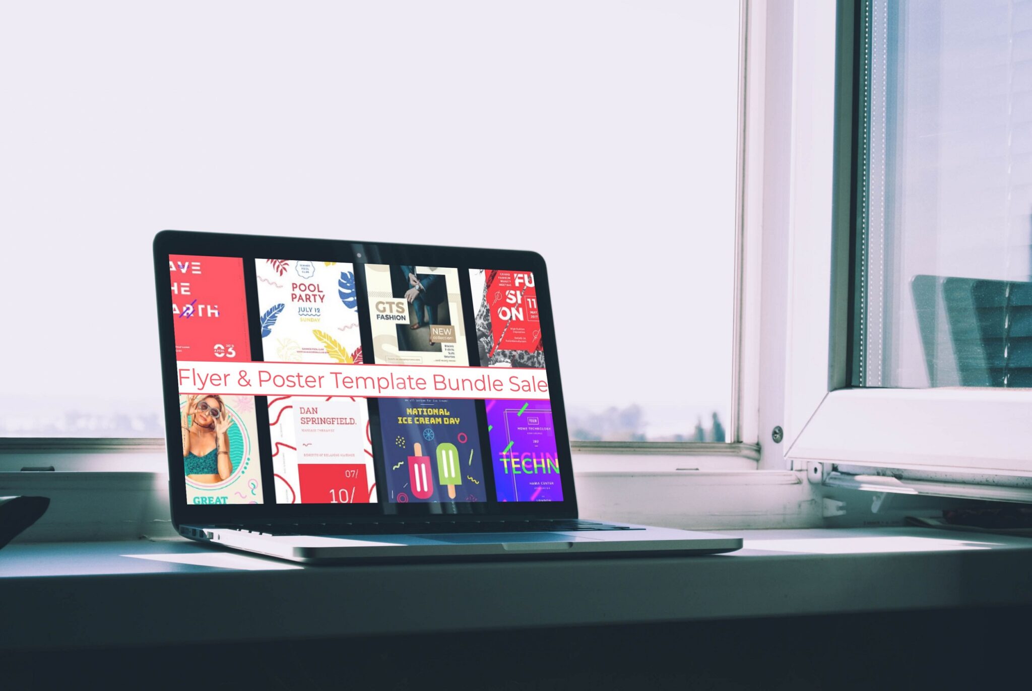 Flyer & Poster Template Bundle Sale – MasterBundles