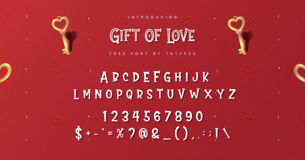 Gift Of Love Free Font