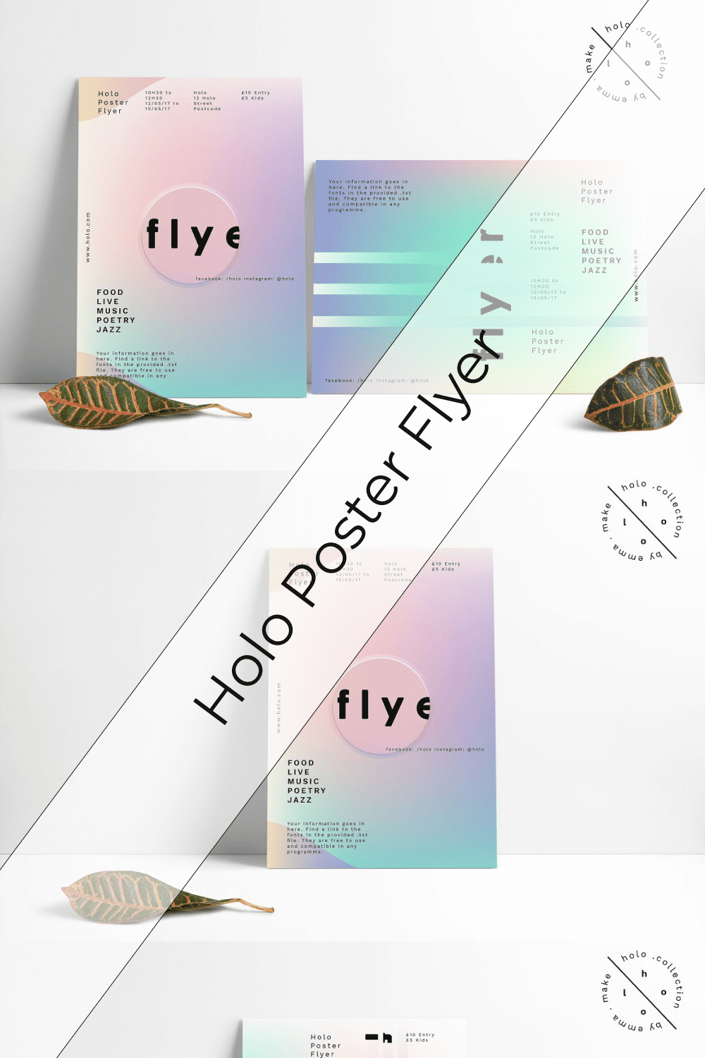Holo Poster Flyer – MasterBundles