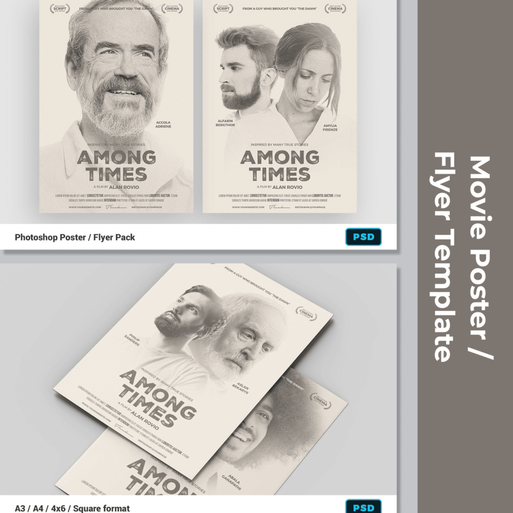 Movie Poster / Flyer Template – MasterBundles
