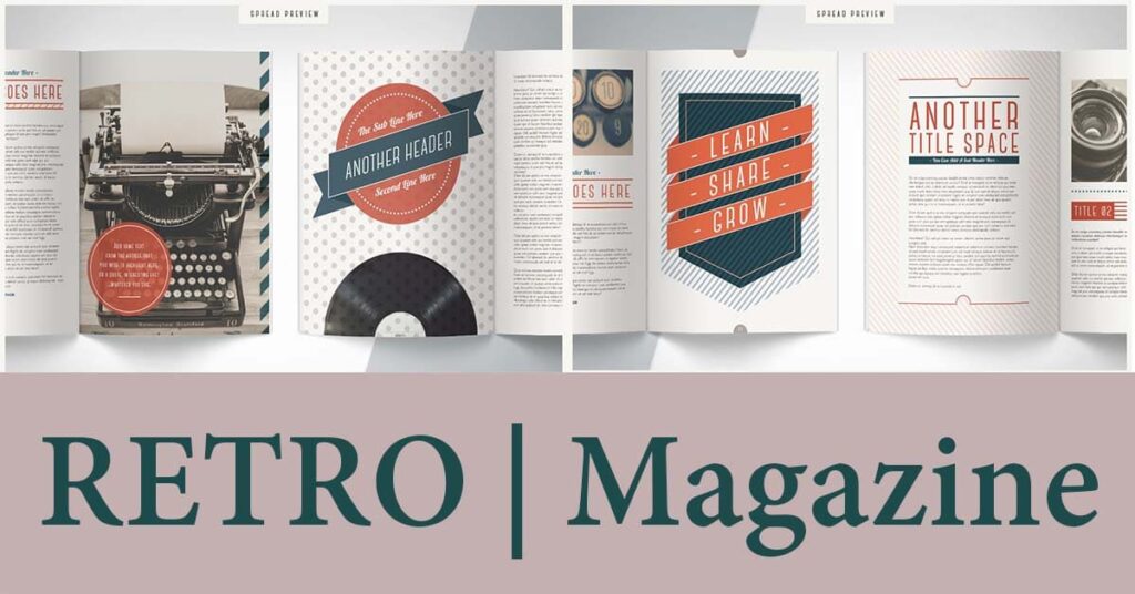 RETRO | Magazine – MasterBundles