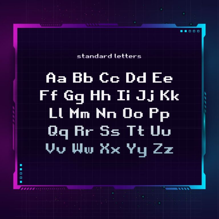 Retro Gaming Font Free