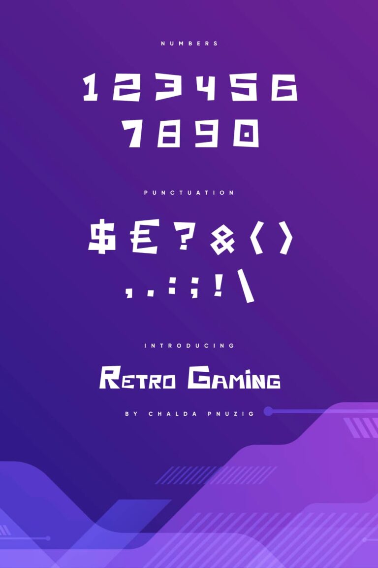Retro Gaming Free Font